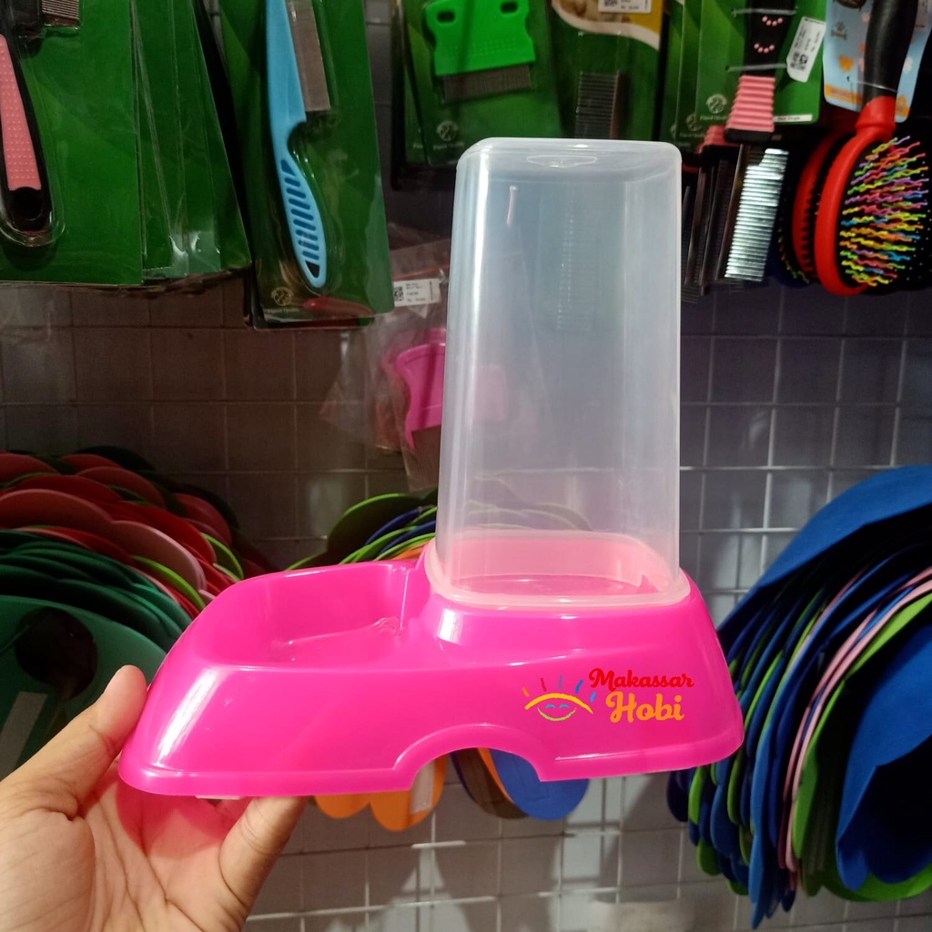 Jual Dispenser Tempat Makan Minum Anak Kucing Anjing Kelinci Hamster ...