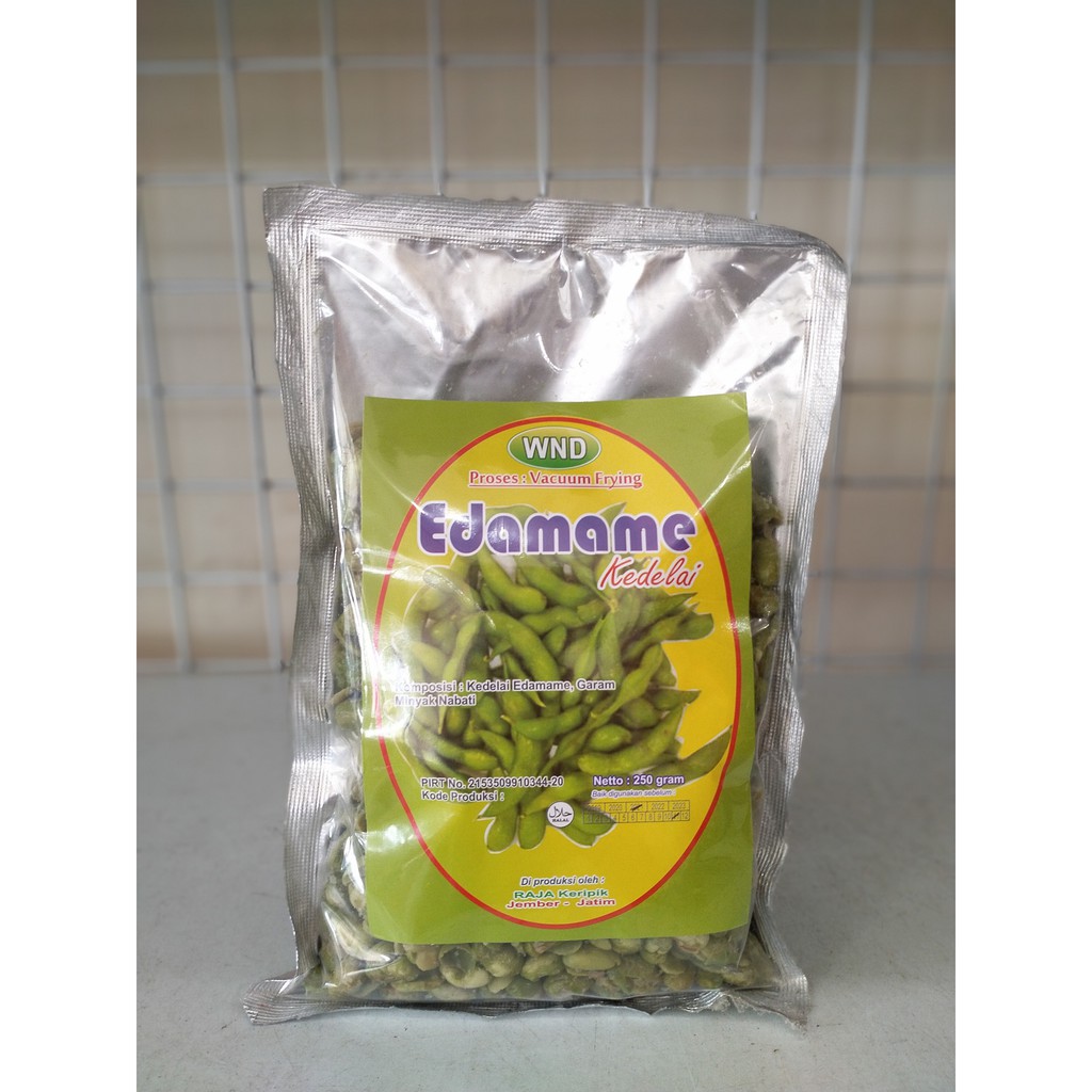 Jual Edamame Vacuum Frying Oleh-oleh Khas Jember | Shopee Indonesia