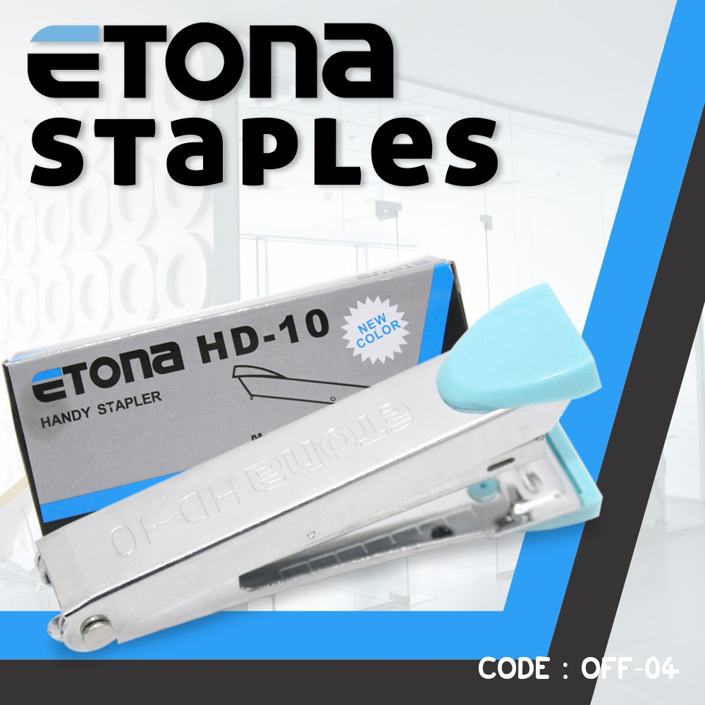 Jual Etona STAPLES HD-10 . Handy Stapler Stepler Hecter Cekrekan Hekter ...