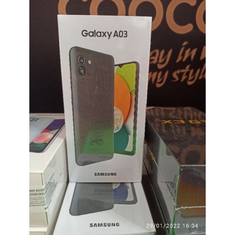 Jual NEW/BARU SAMSUNG GALAXY A03 RAM 4 ROM 64 4/64 GB ORIGINAL GARANSI ...
