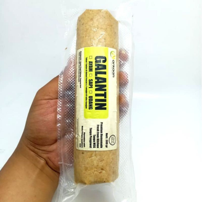 Jual GALANTIN SAPI JUMBO 300 GR FROZEN Premium Homemade Non MSG Non ...