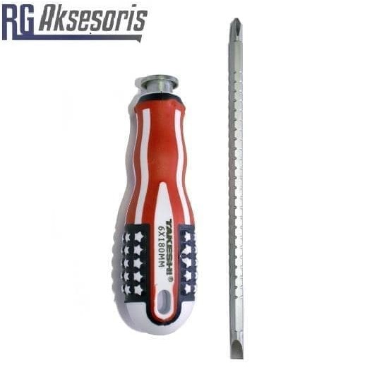 Jual OBENG MIN PLUS AMERIKA 2IN1 OBENG BOLAK BALIK | Shopee Indonesia