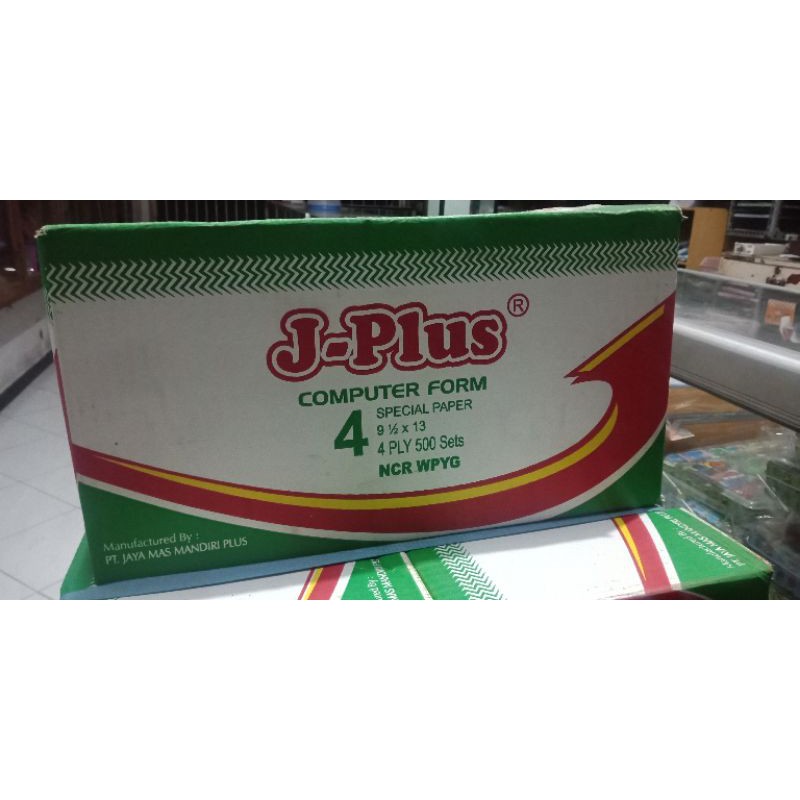 Jual Kertas NCR J-Plus Continuous Form 4 Ply | Shopee Indonesia