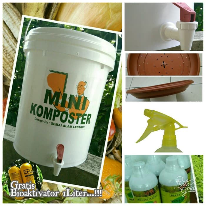 Jual Agathasale - Mini Komposter Solusi Mengatasi Sampah Rumah Tangga ...