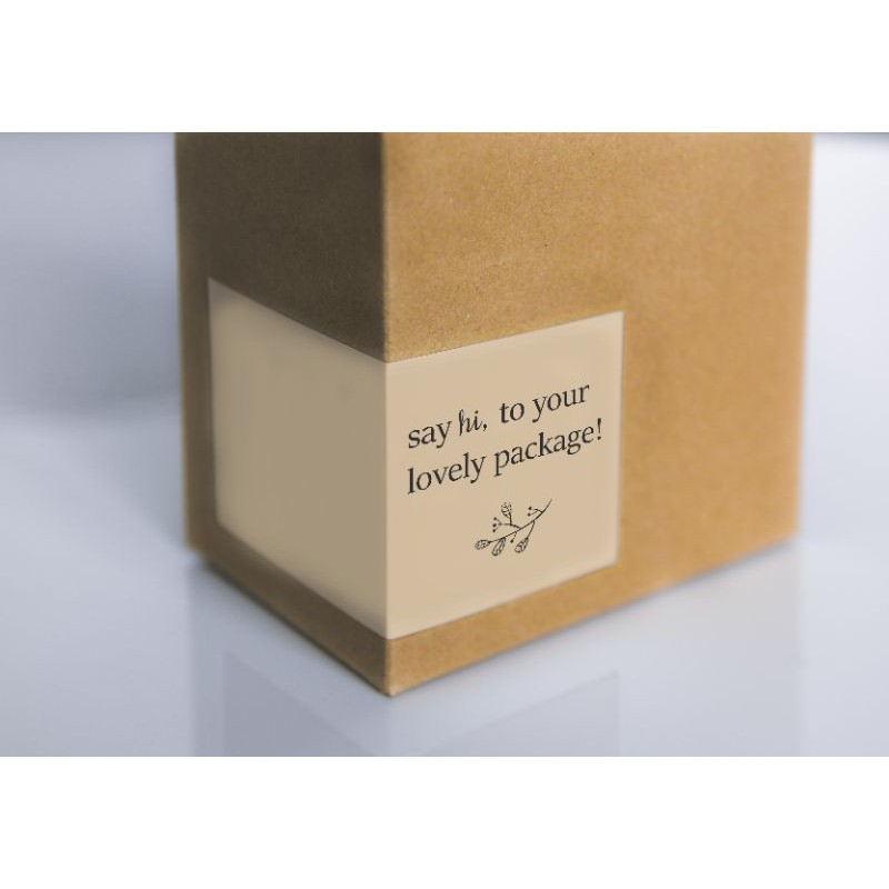 Jual label stiker, sticker packaging, label kemasan, segel kemasan ...