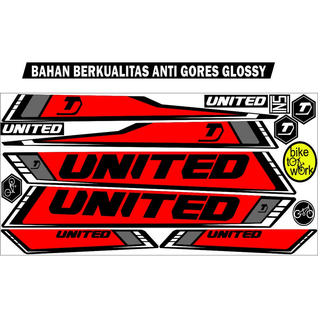 Jual DECAL STIKER / STRIPING VARIASI STRIPING VARIASI LIS MOTIF SEPEDA ...