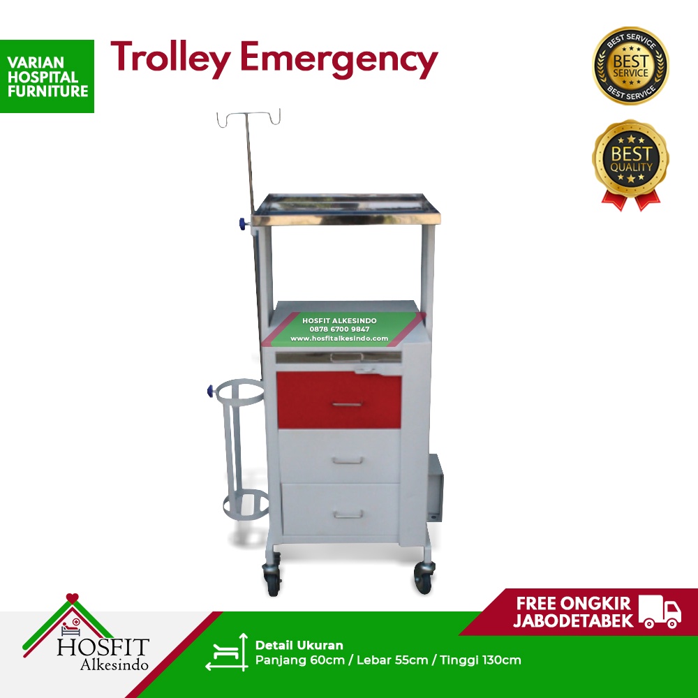 Jual Trolley Emergency Medis | Shopee Indonesia
