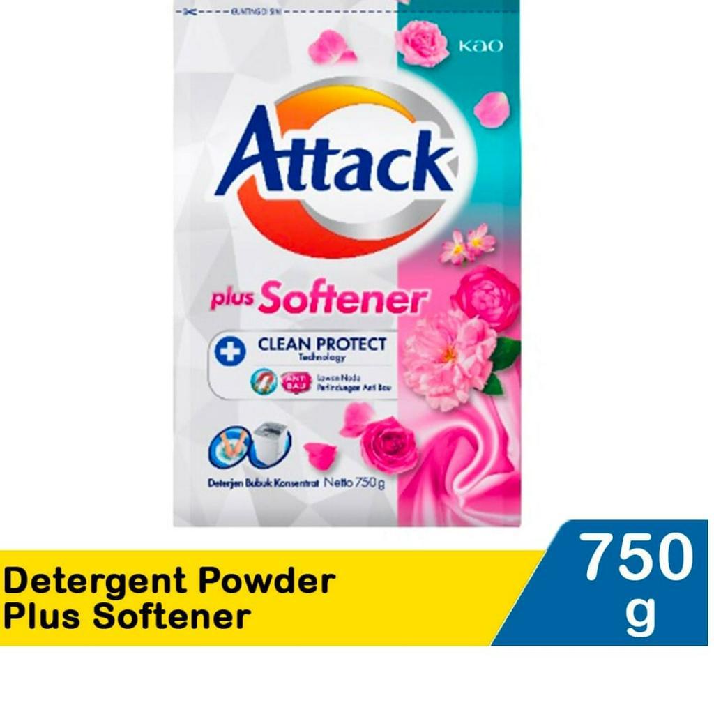 Jual Attack Detergent + Softener 750g | Shopee Indonesia