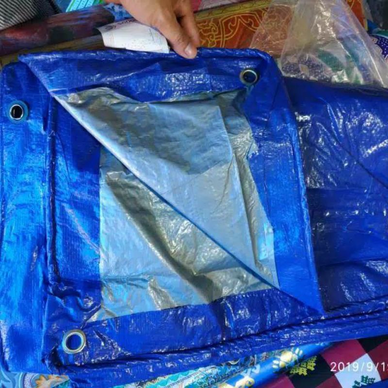 Jual Terpal tenda plastik 4x5 / 4x6 merk m2000 /gajah surya | Shopee ...