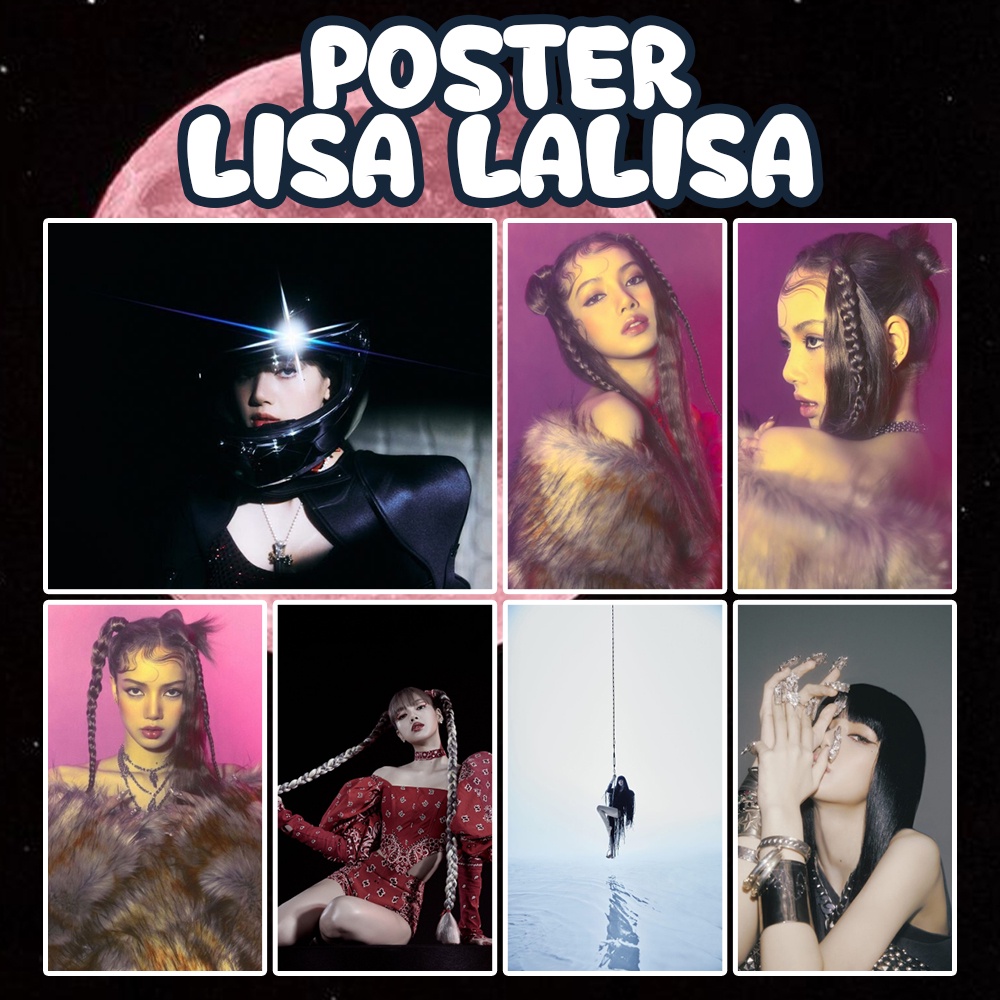 Jual Poster BLACKPINK LISA LALISA | Poster Kpop A4 A5 A6 Murah Murah ...