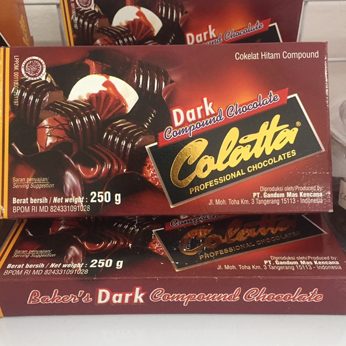 Jual 24pcs 24 pcs Dark Chocolate Cokelat Coklat DCC Batang Batangan ...