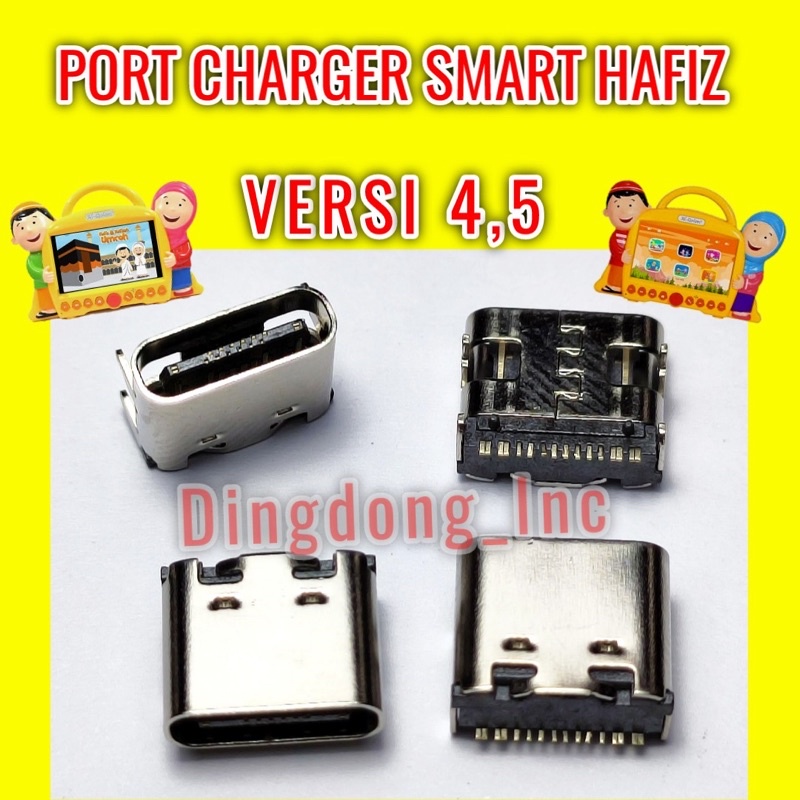 Jual PORT CAS CHARGER SMART HAFIZ VERSI 1 2 3 4 5 LUBANG CHARGER ...