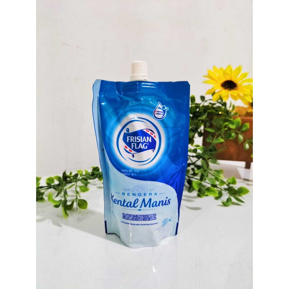 Jual Susu Kental Manis Frisian Flag/SKM Bendera Kemasan Pouch 280gr dan ...
