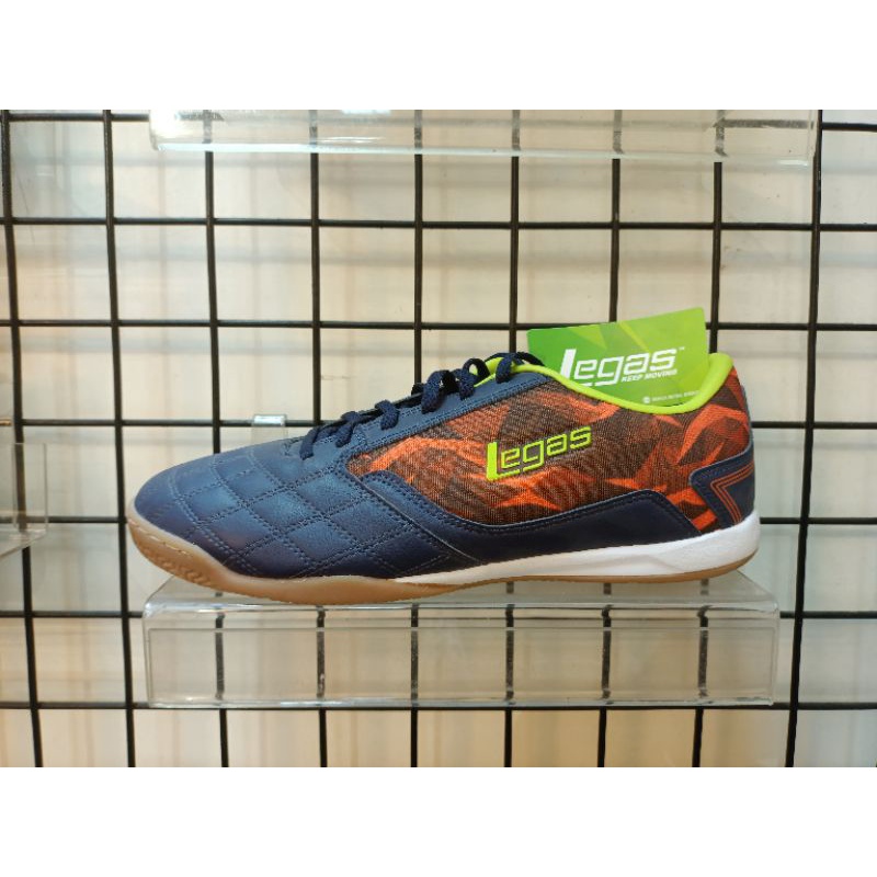 Jual Sepatu League Legas Futsal Pria Cowo Tyra La Biru Navy Original ...