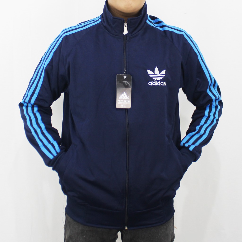 Jual JAKET ADIDAS FIREBIRD PUTIH LIST HITAM SIZE M L XL XXL XXXL ...