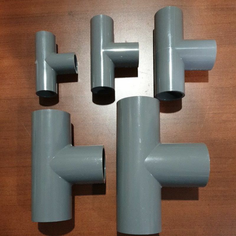 Jual Tee Polos AW PVC Rucika T tebal 1/2" - 1 1/4"AW bagus | Shopee Indonesia