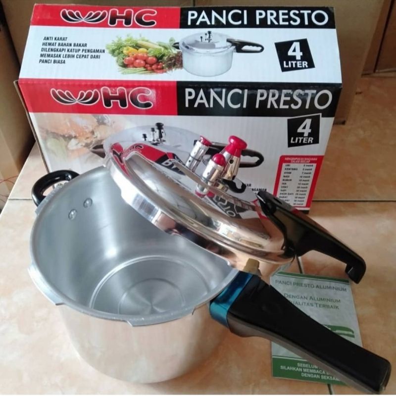 Jual Panci Presto 4L HC (Tanpa Tutup Kaca) | Shopee Indonesia