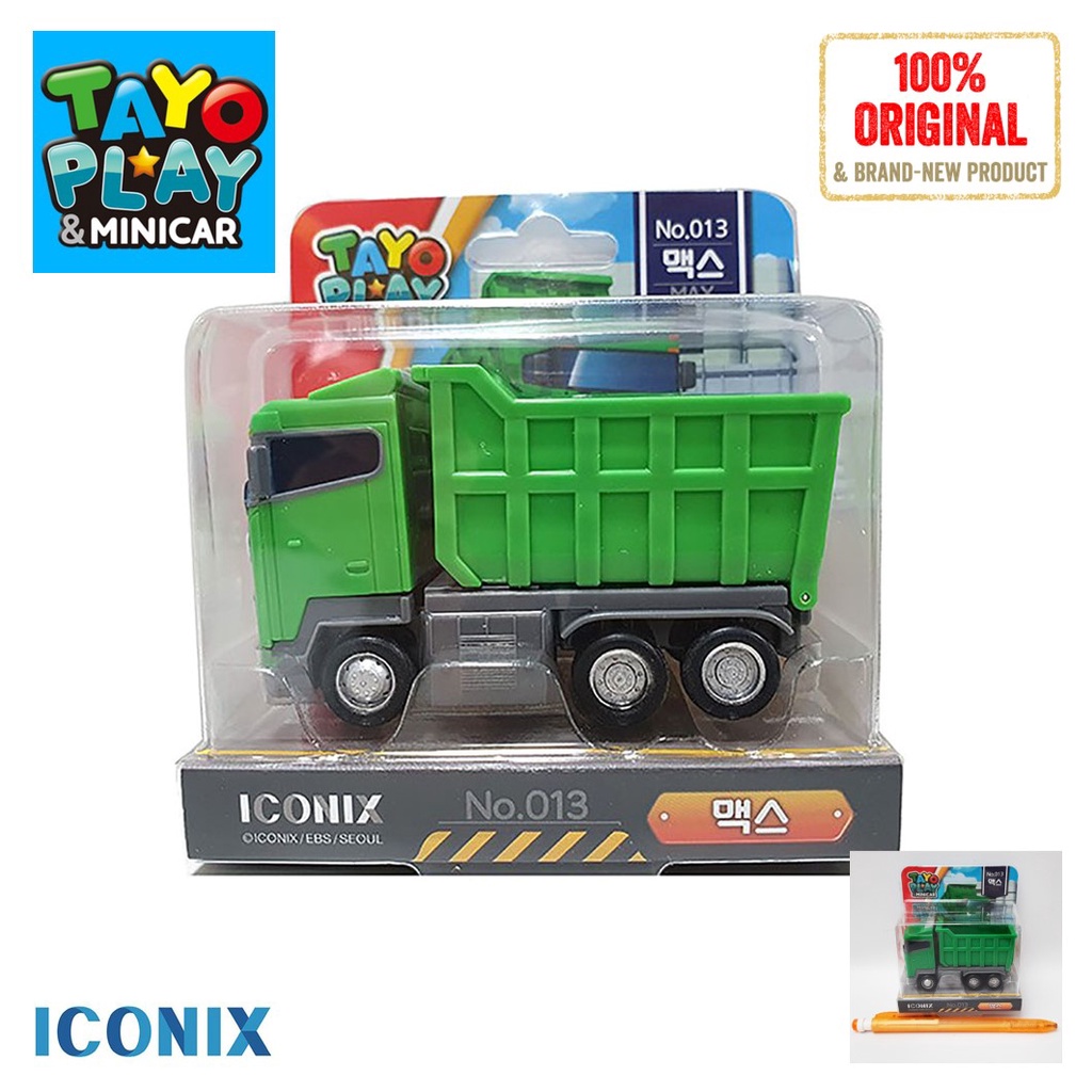 Jual Iconix Tayo The Little Bus Play Minicar Max Dump Truck Korean Toys ...