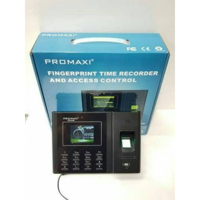 Jual Mesin Absen Promaxi PX-8100 - Absensi Sidik Jari Fingerprint ...