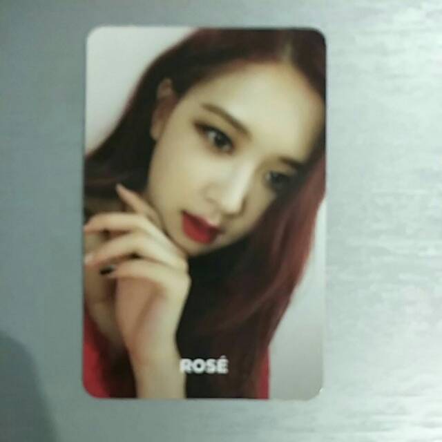 Jual Blackpink Rose SQUARE UP Official Photocard | Shopee Indonesia