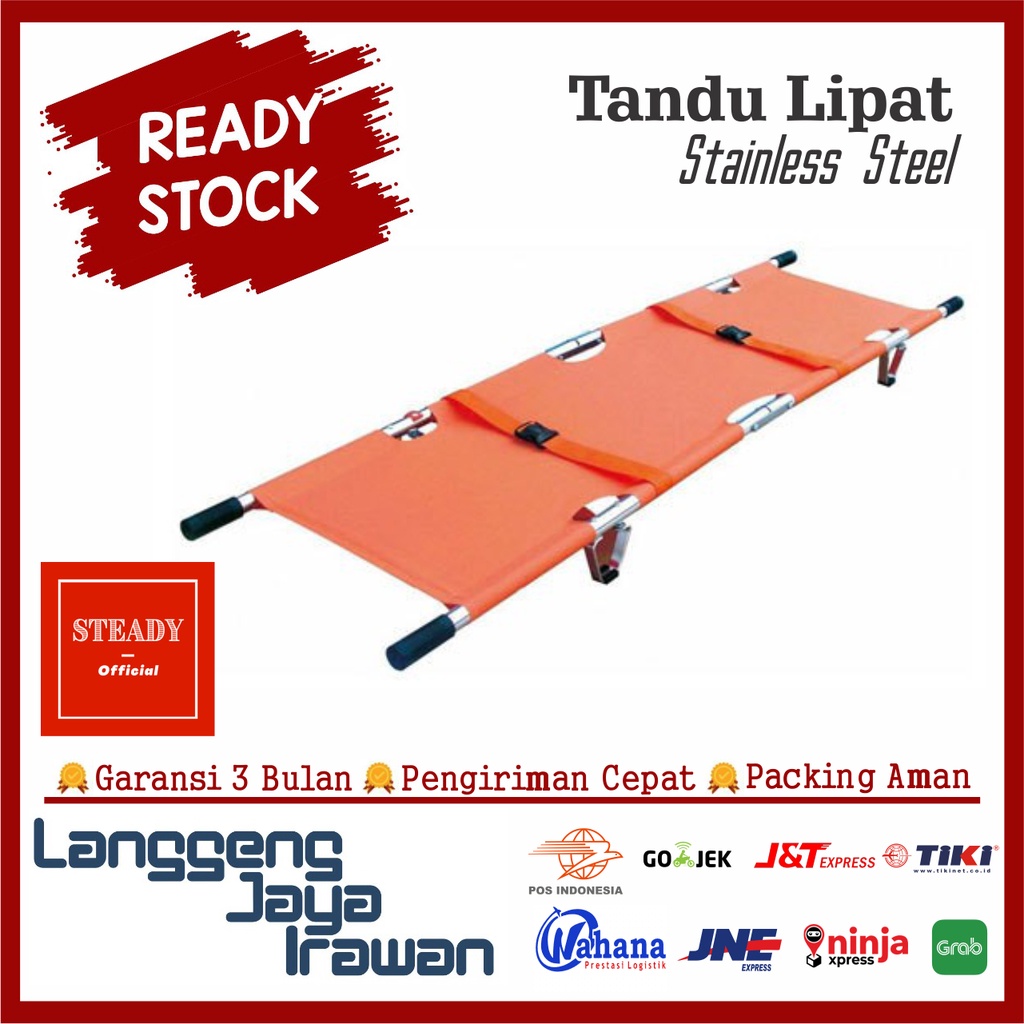 Jual Folding Stretcher Tandu lipat Folding Stretcher Darurat P3K kasur ...