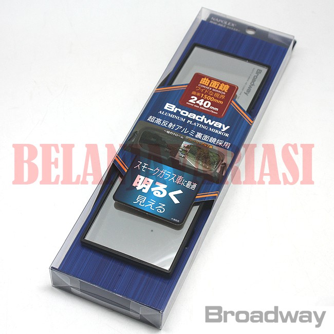 Jual Kaca Spion Dalam Mobil Broadway Seri 8 Room Mirror CLEAR | Shopee ...