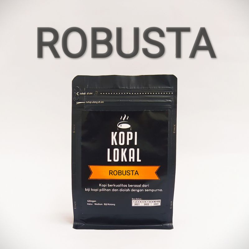 Jual KOPI LOKAL (ROBUSTA) - PREMIUM COFFEE | Shopee Indonesia