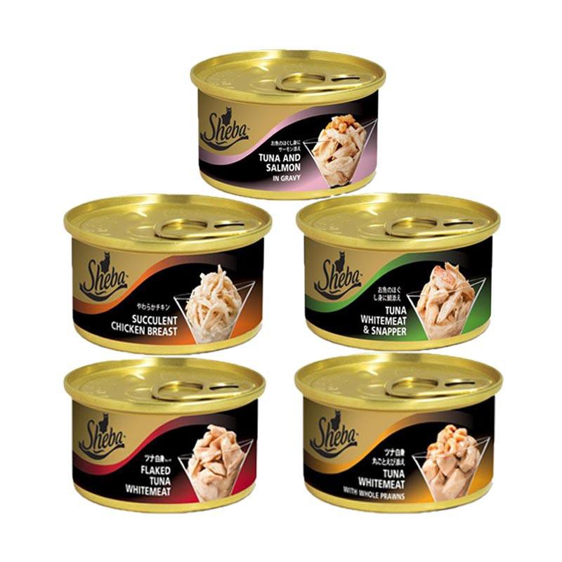 Jual SHEBA KALENG WET FOOD MAKANAN BASAH 85g | Shopee Indonesia