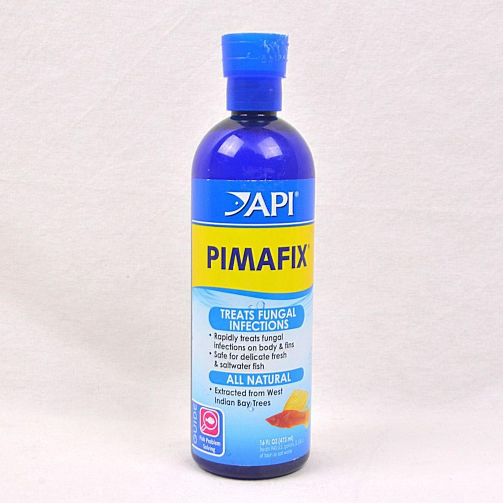 Jual API Obat Ikan Jamur PIMAFIX Antifungal for Fresh and Saltwater ...
