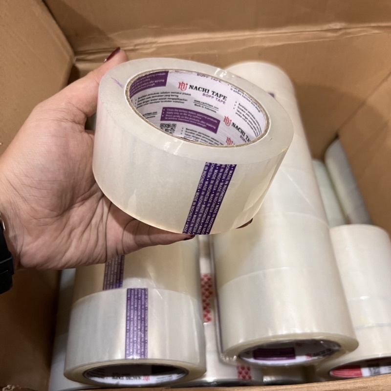 Jual Nachi Tape Aneka Ukuran Solasi Lakban 2cm - 5cm / 72yard - Isolasi ...