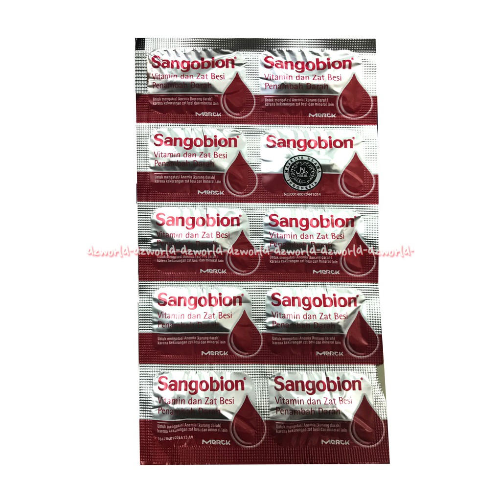 Jual Sangobion Kapsul 10tablet Atasi Anemia Hidup Penuh Semangat Sango ...