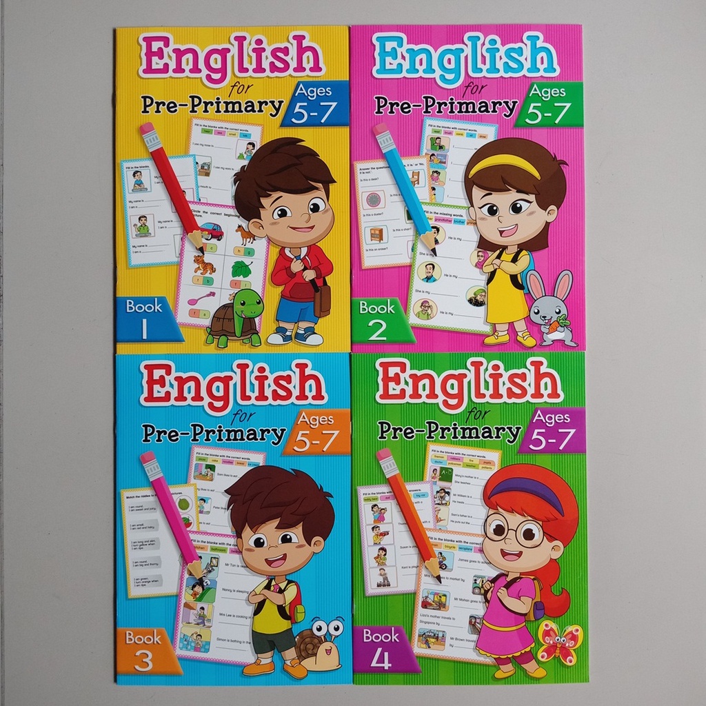 Jual BUKU ENGLISH FOR PRE-PRIMARY 1 - 4 (PILIHAN PER BUKU) | Shopee Indonesia