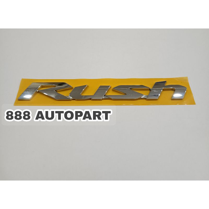 Jual Logo Emblem Tulisan Rush Original | Shopee Indonesia