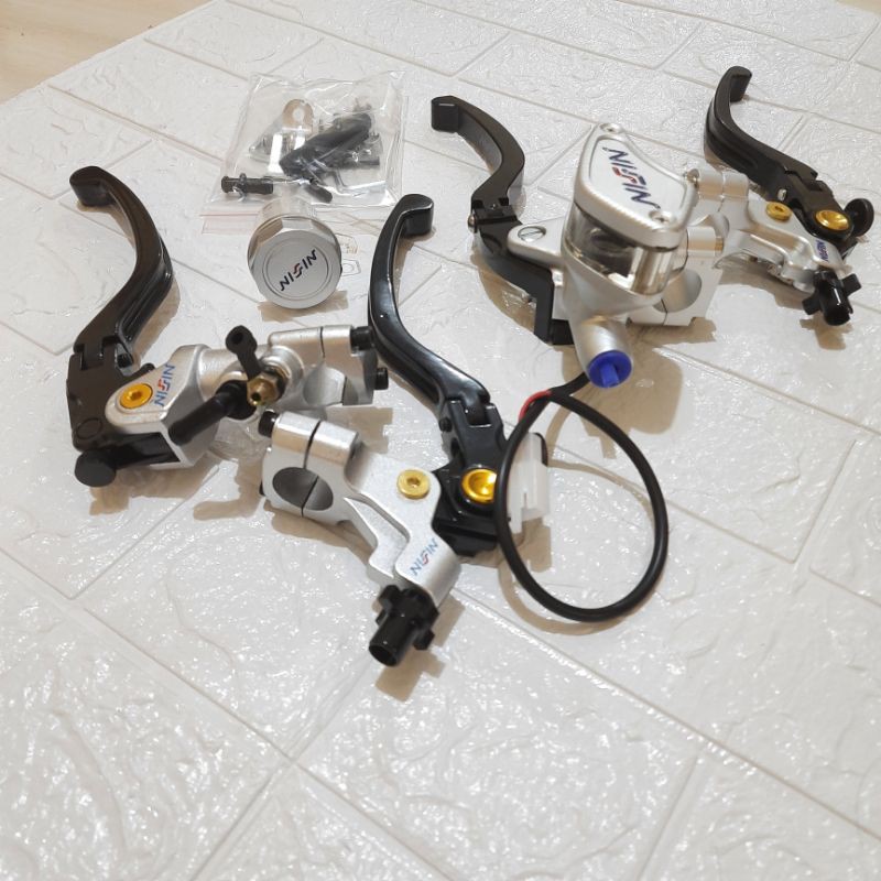 Jual MASTER REM SINGLE TABUNG UNIVERSAL READY NISSIN BREMBO HARGA 1SET ...