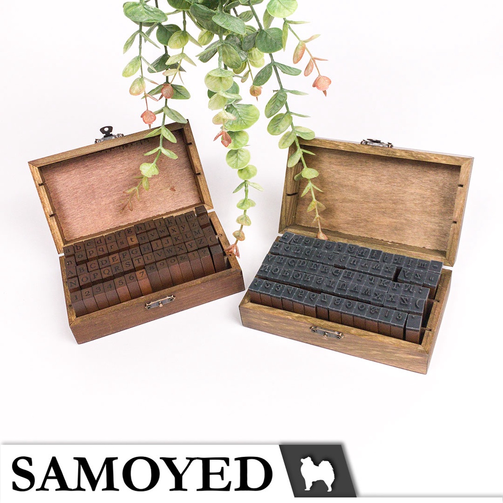 Jual Stempel / Cap Huruf / Alfabet / Angka / Nomor / Simbol / Vintage ...
