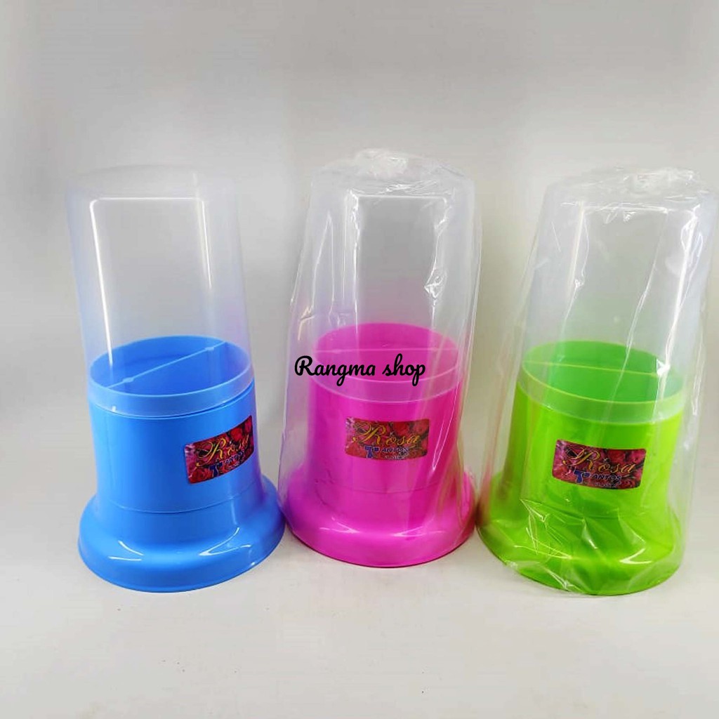 Jual Tempat Sendok Garpu Tertutup/Tempat Sumpit/Tempat Sedotan Plastik ...