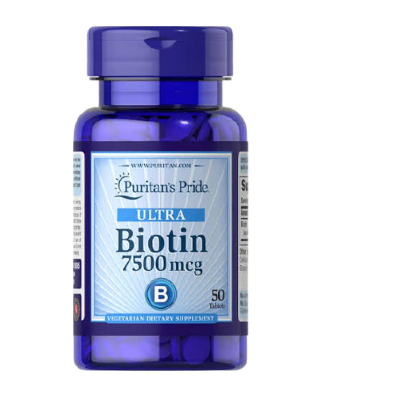 Jual BIOTIN 7500 mcg BIOTIN 10000 mcg Puritan's Pride - 10 Butir ...