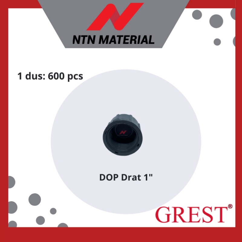 Jual Dop Drat/Faucet Dop/Tutup Drat Dalam Grest 1" inch Fitting Pipa ...