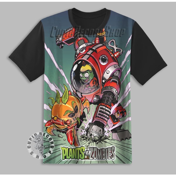 Jual Baju Plants Vs Zombies Kaos Game Zombie Anak Laki Laki 3D 10238 ...