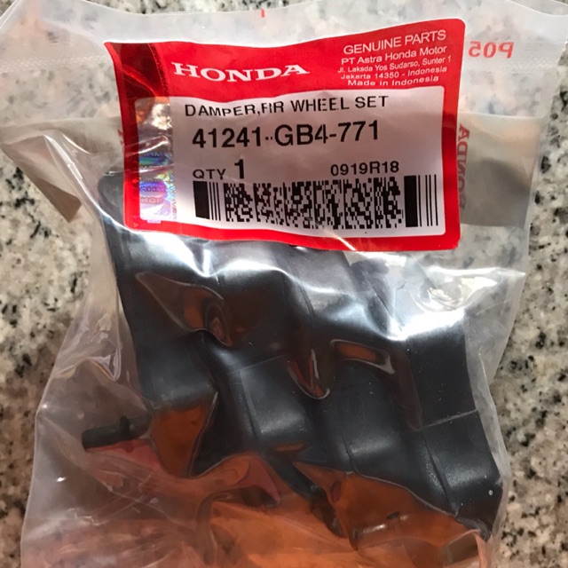 Jual Karet Tromol Damper Wheel Honda Grand Win 41241 GB4 771 ori ...