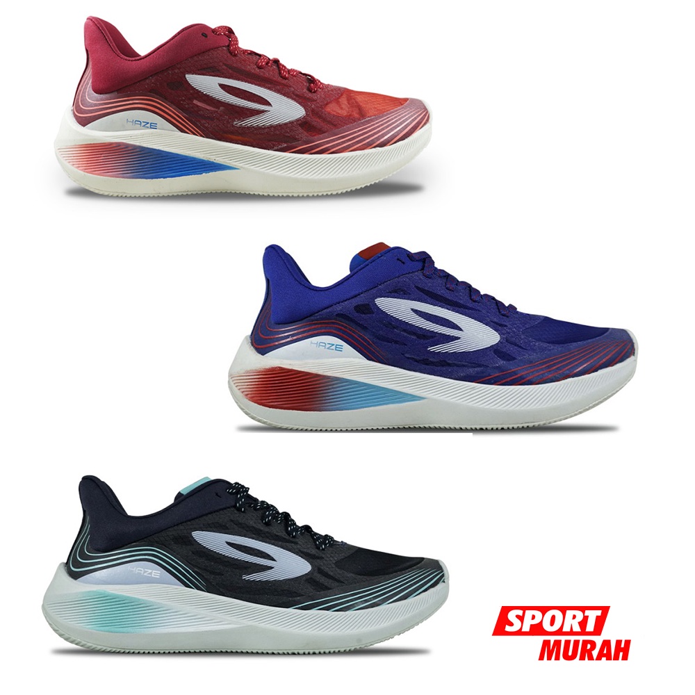 Jual merah sisa sz 44 SEPATU RUNNING NINETEN HAZE VISION 3 WARNA N35281 ...