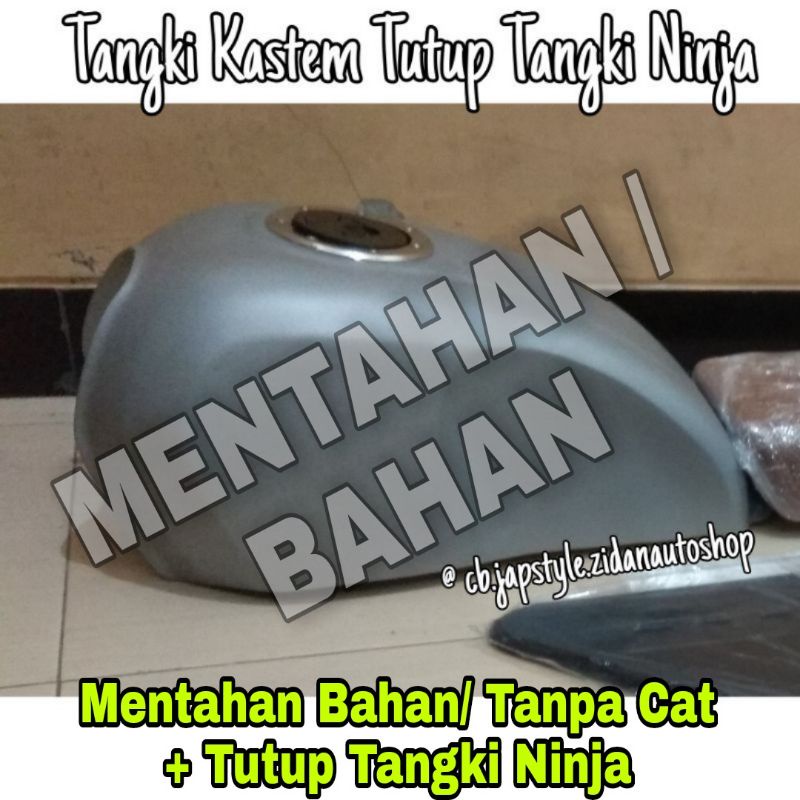 Jual Tangki Custom Kastem tutup tangki ninja W175 Tiger Megapro Byson ...