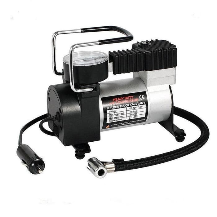 Jual kompresor Angin Listrik Kompresor Mini Pompa Ban Mobil Motor ...