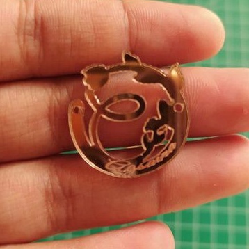 Jual LOGO CUTTING RING BUNGA WITH GRAFIR / BRAND / LOGO / MERK HIJAB ...