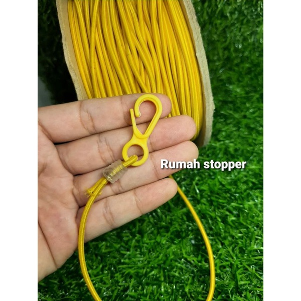 Jual Tali elastis/ Tali string/ Tali masker kuning 2,5mm PERMETER ...