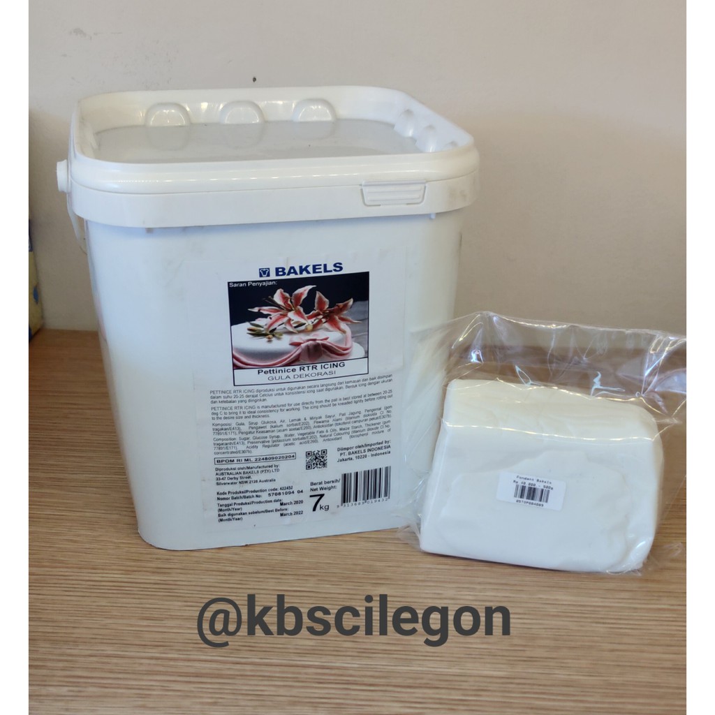 Jual Fondant Bakels (Repack) Kemasan 500gr | Shopee Indonesia