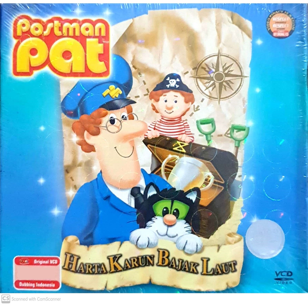 Jual Postman Pat: Harta Karun Bajak Laut | VCD Original | Shopee Indonesia