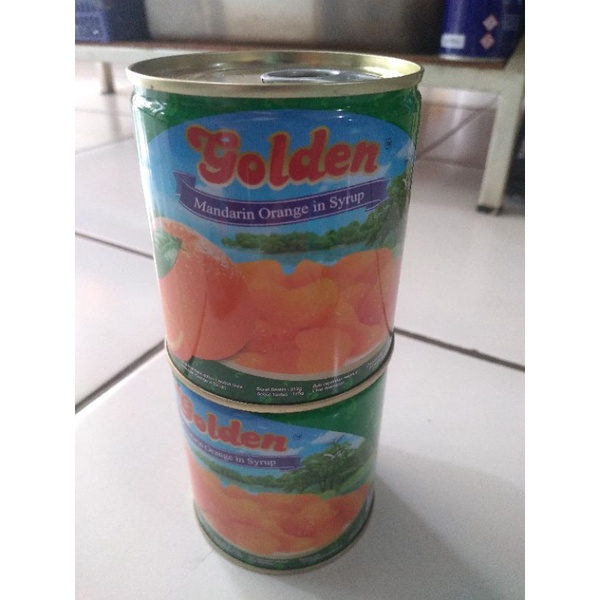 Jual GOLDEN JERUK MANDARIN KALENG 312GR, BUAH KALENG ISI JERUK YG SEGAR ...