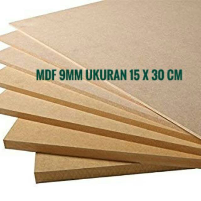 Jual Mdf 9 mm ukuran 15 x 30 cm | Shopee Indonesia