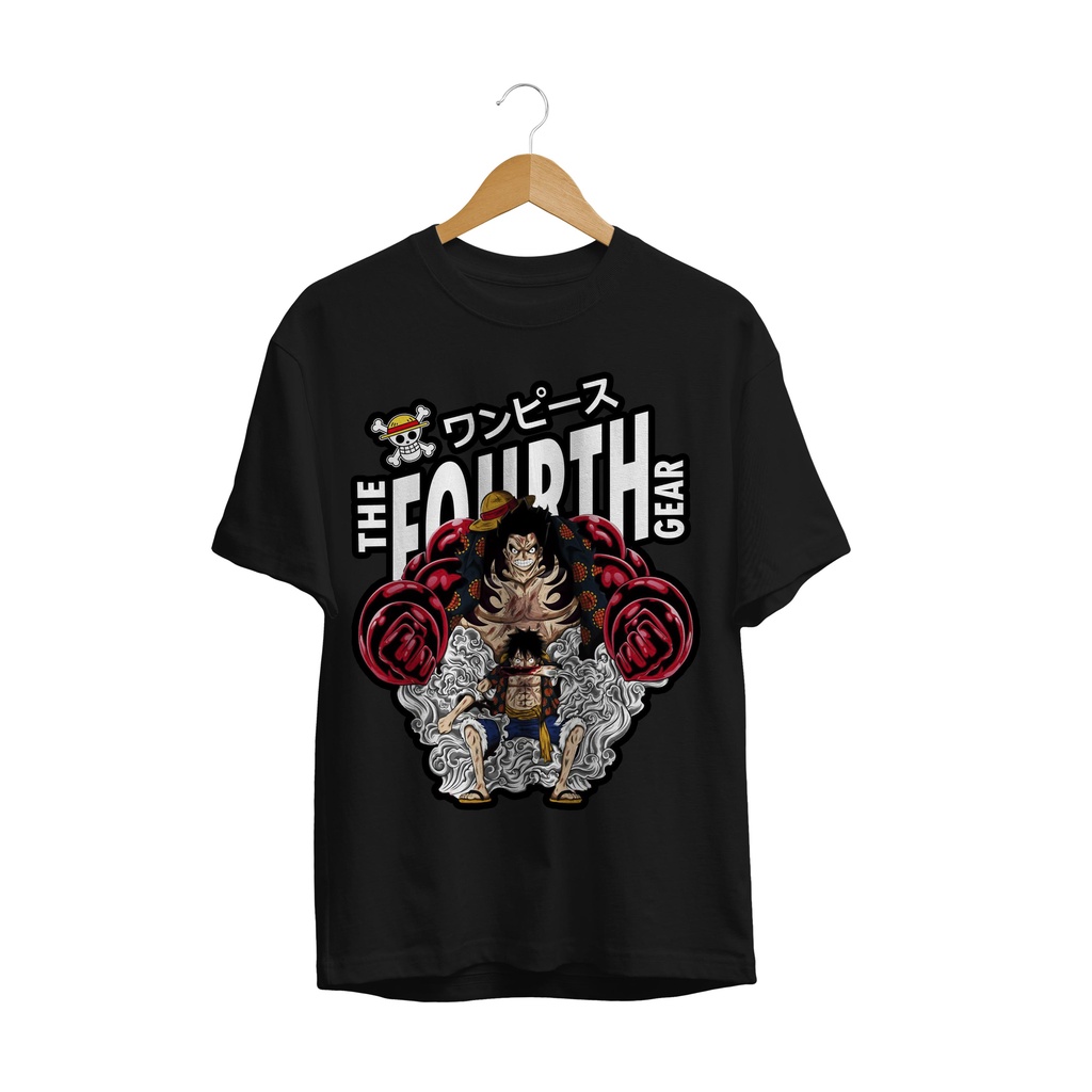 Jual Baju Kaos LUFFY GEAR FOURTH ANIME ONE PIECE | Shopee Indonesia